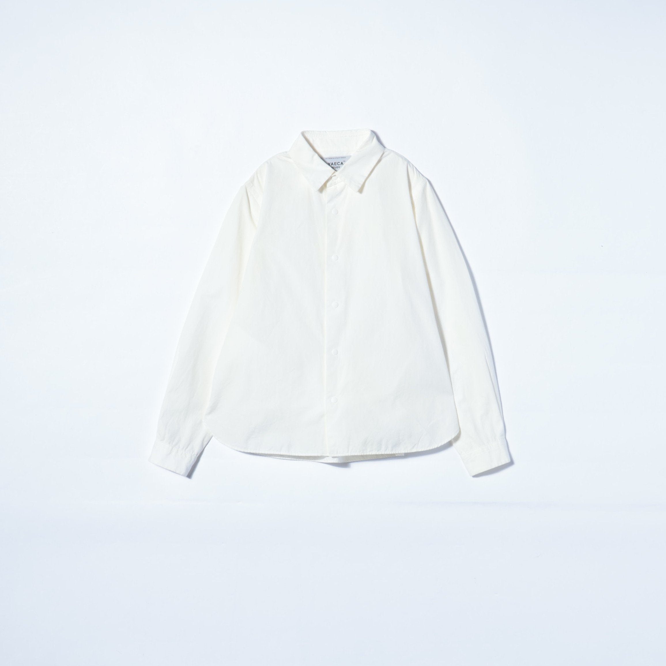 YAECA STUDY: SNAP SHIRT / ONE SIZE / ホワイト | SHIPS CYCLE MARKET | 株式会社シップス